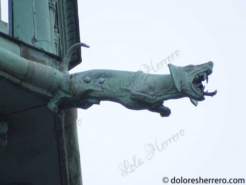 Gárgola de la Catedral de Luxemburgo. | Gárgolas - Dolores Herrero